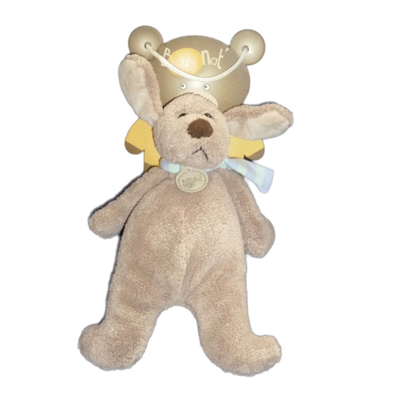 Peluche Doudou ours marron - MAX ET & SAX - 38 cm OCCASION